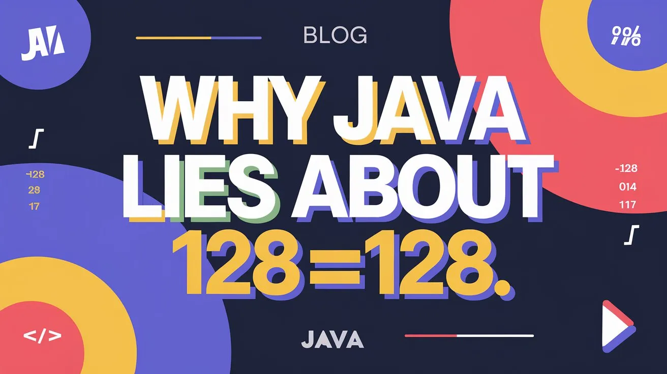 Why `1 == 1` is True but `128 == 128` is False in Java — The Integer Caching Trap Explained ...
